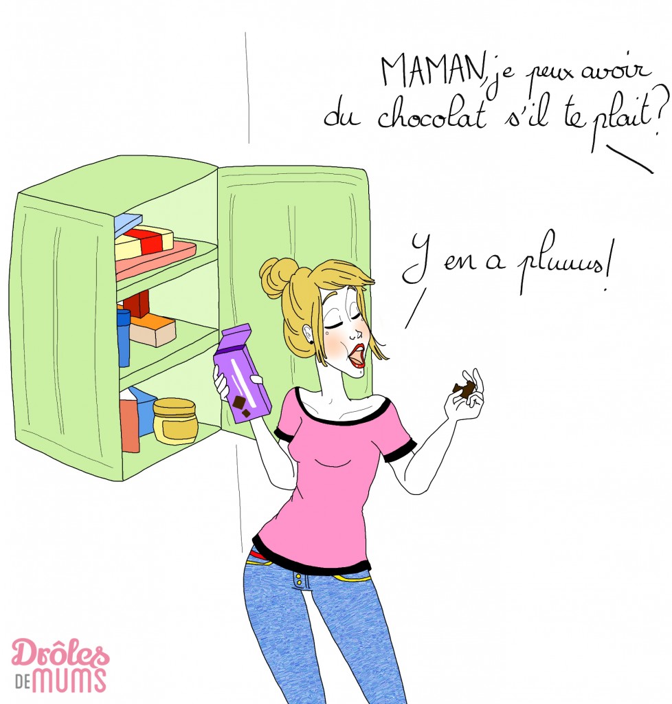 chocolat - Drôles de mums