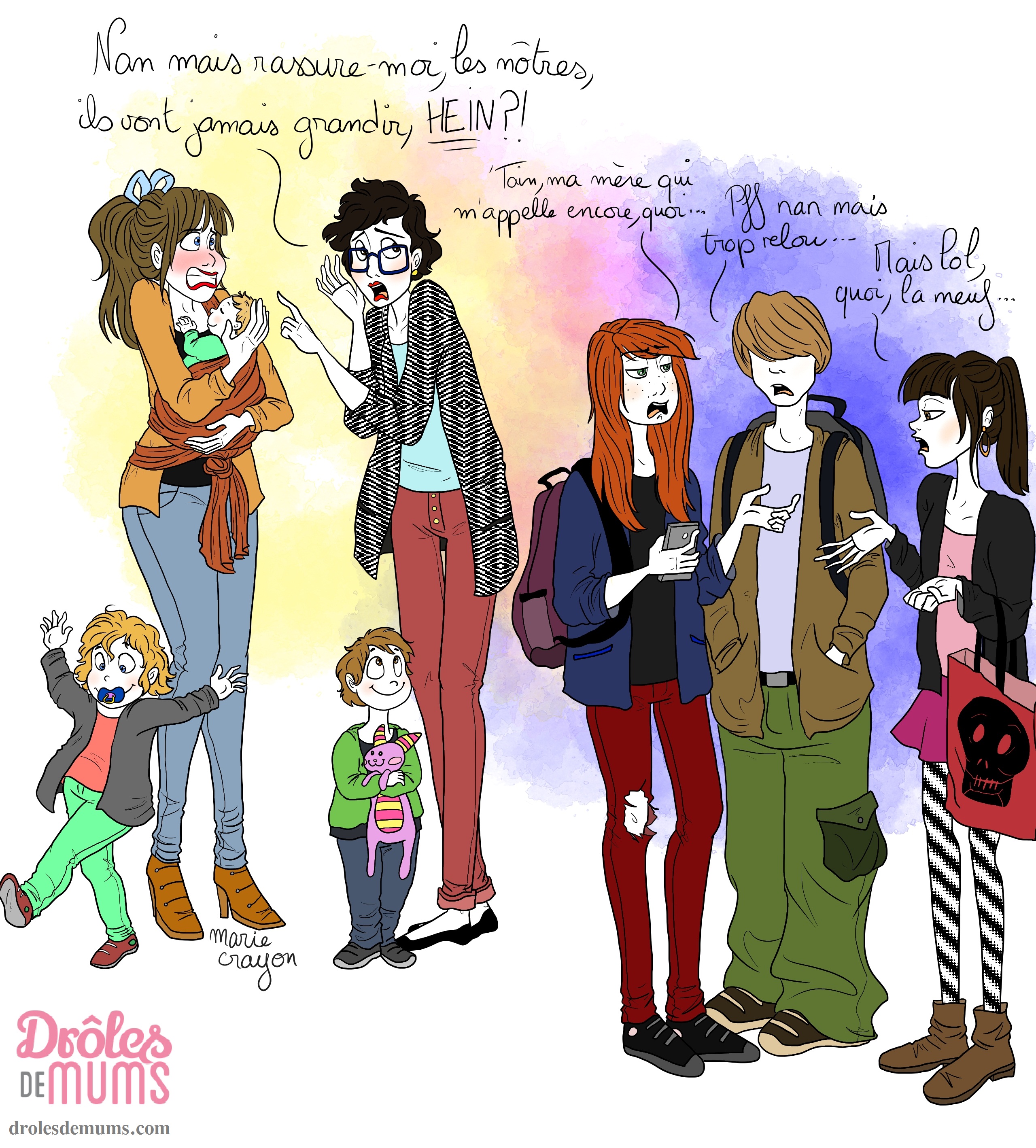 Toi aussi, un jour, tu as été un ado... - Drôles de mums